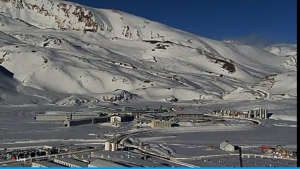 Conocé cómo se controla Veladero en pleno invierno - CMSJ